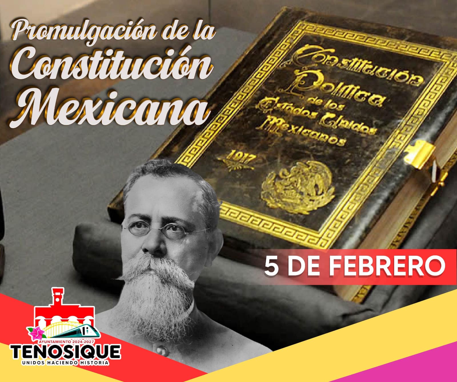 Se conmemora los 108 años de la Promulgación de la Constitución ...