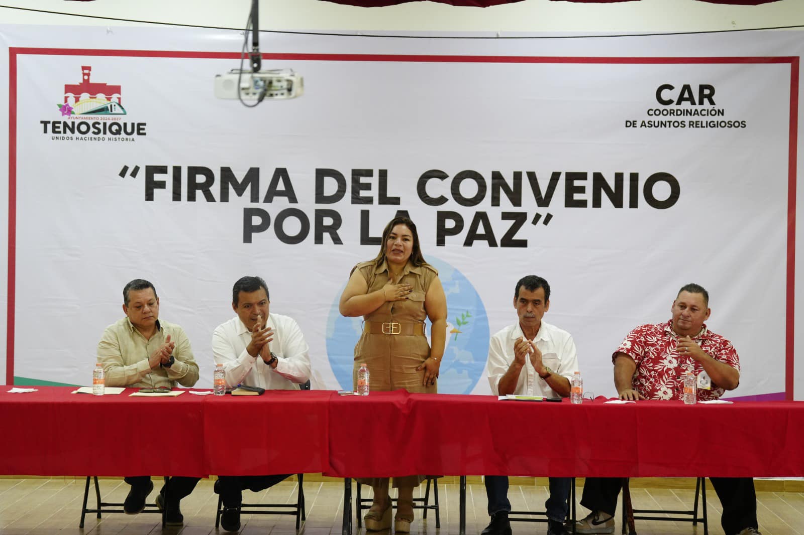 Tenosique y Gobierno de Tabasco firman convenio por la paz para fortalecer el tejido social ...
