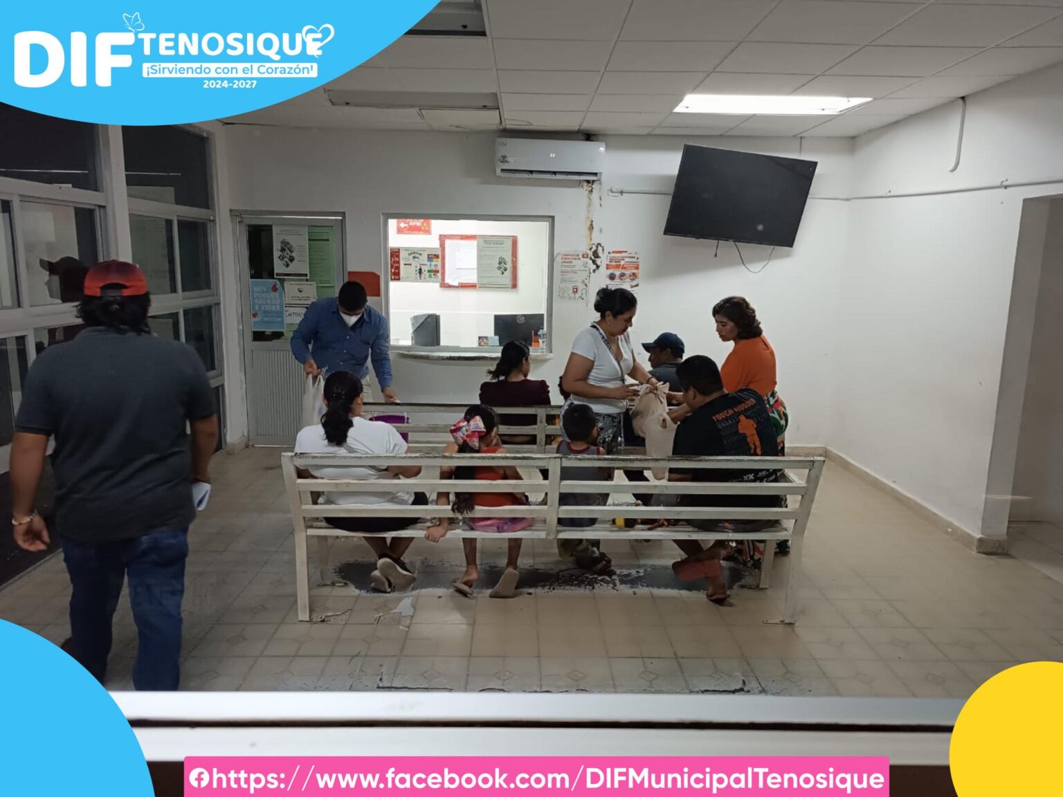 DIF Tenosique brinda apoyo en el hospital con entrega de refrigerios ...